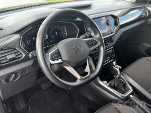 Black Volkswagen T-Cross 2022 in Riga, with an engine capacity of 1.00 L and mileage of 32 thousand km for 16900 €, photo 6 on AUTOMOTO.COM.LV