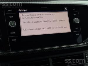 Черный Фольксваген T-Cross 2022 в Валмиера, объемом двигателя 1.00 л и пробегом 68 тыс. км за 16700 €, фото 14 на AUTOMOTO.COM.LV