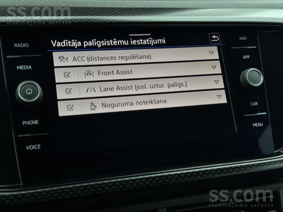 Черный Фольксваген T-Cross 2022 в Валмиера, объемом двигателя 1.00 л и пробегом 68 тыс. км за 16700 €, фото 16 на AUTOMOTO.COM.LV