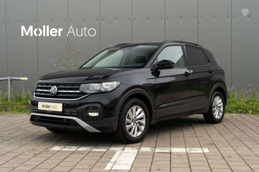 Черный Фольксваген T-Cross 2022 в Вильнюс, объемом двигателя 1.00 л и пробегом 114 тыс. км за 16900 €, фото 1 на AUTOMOTO.COM.LV