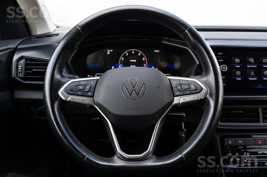 Melns Volkswagen T-Cross 2022 Rīga, ar dzinēja tilpumu 1.00 L un nobraukumu 48 tūkst. km par 17900 €, foto 13 vietnē AUTOMOTO.COM.LV
