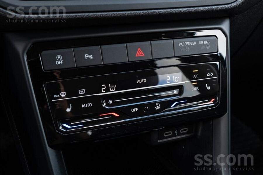 Melns Volkswagen T-Cross 2022 Rīga, ar dzinēja tilpumu 1.00 L un nobraukumu 48 tūkst. km par 17900 €, foto 18 vietnē AUTOMOTO.COM.LV