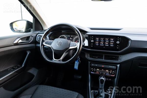 Melns Volkswagen T-Cross 2022 Rīga, ar dzinēja tilpumu 1.00 L un nobraukumu 123 tūkst. km par 15950 €, foto 9 vietnē AUTOMOTO.COM.LV