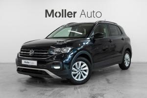 Melns Volkswagen T-Cross 2022 Viļņa, ar dzinēja tilpumu 1.00 L un nobraukumu 88 tūkst. km par 16900 €, foto  vietnē AUTOMOTO.COM.LV