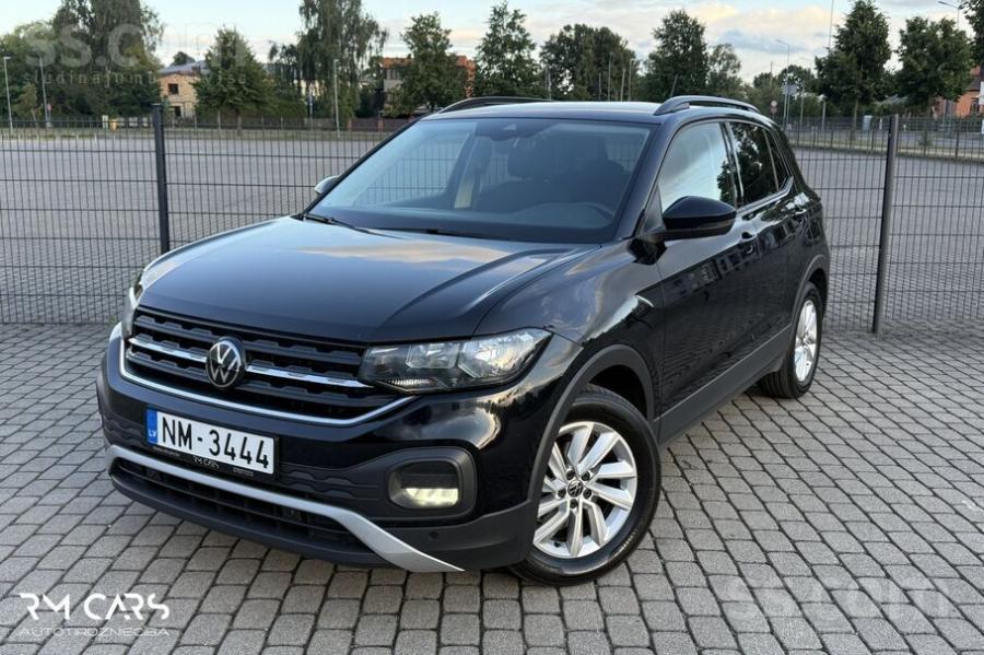 Melns Volkswagen T-Cross 2023 Jelgava, ar dzinēja tilpumu 1.00 L un nobraukumu 0 tūkst. km par 16750 €, foto 3 vietnē AUTOMOTO.COM.LV