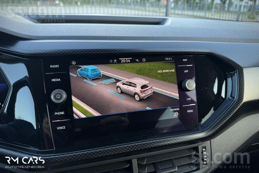 Melns Volkswagen T-Cross 2023 Jelgava, ar dzinēja tilpumu 1.00 L un nobraukumu 0 tūkst. km par 16750 €, foto 16 vietnē AUTOMOTO.COM.LV