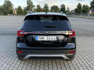 Black Volkswagen T-Cross 2023 in Joniskis, with an engine capacity of 1.00 L and mileage of 121 thousand km for 16750 €, photo 7 on AUTOMOTO.COM.LV