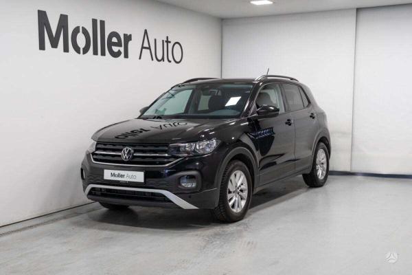 Черный Фольксваген T-Cross 2023 в Вильнюс, объемом двигателя 1.00 л и пробегом 66 тыс. км за 17500 €, фото 1 на AUTOMOTO.COM.LV