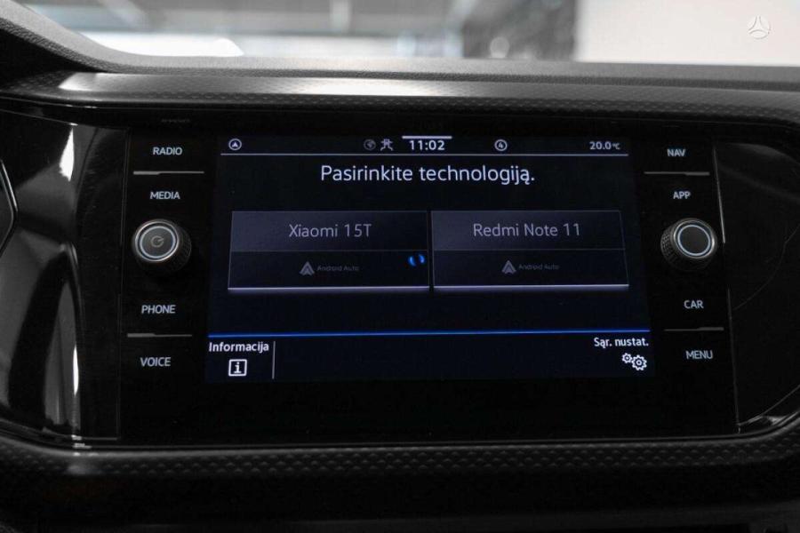Черный Фольксваген T-Cross 2023 в Вильнюс, объемом двигателя 1.00 л и пробегом 66 тыс. км за 17500 €, фото 16 на AUTOMOTO.COM.LV