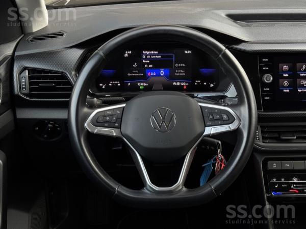 Melns Volkswagen T-Cross 2023 Valmiera, ar dzinēja tilpumu 1.00 L un nobraukumu 74 tūkst. km par 16900 €, foto 9 vietnē AUTOMOTO.COM.LV