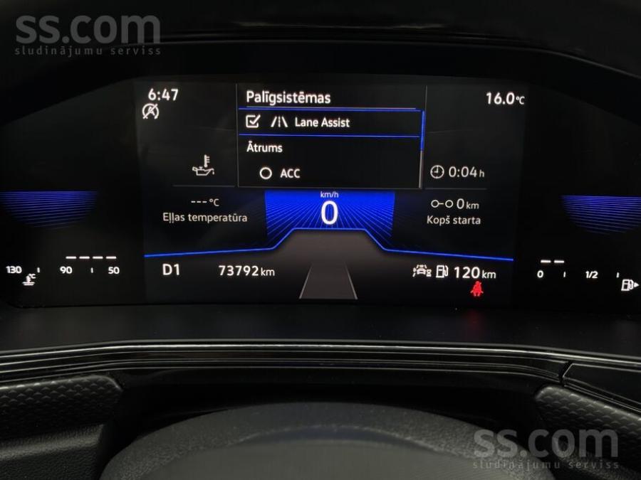 Черный Фольксваген T-Cross 2023 в Валмиера, объемом двигателя 1.00 л и пробегом 74 тыс. км за 16900 €, фото 13 на AUTOMOTO.COM.LV