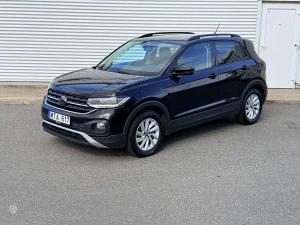 Melns Volkswagen T-Cross 2023 Viļņa, ar dzinēja tilpumu 1.00 L un nobraukumu 73 tūkst. km par 17950 €, foto  vietnē AUTOMOTO.COM.LV