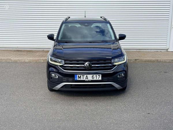 Melns Volkswagen T-Cross 2023 Viļņa, ar dzinēja tilpumu 1.00 L un nobraukumu 73 tūkst. km par 17950 €, foto 6 vietnē AUTOMOTO.COM.LV
