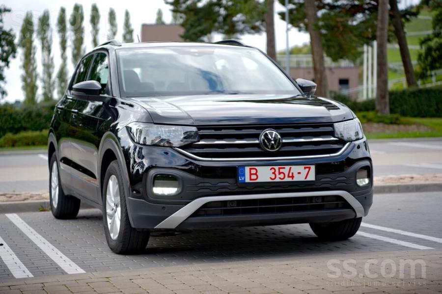 Melns Volkswagen T-Cross 2023 Rīga, ar dzinēja tilpumu 1.00 L un nobraukumu 101 tūkst. km par 14950 €, foto 3 vietnē AUTOMOTO.COM.LV