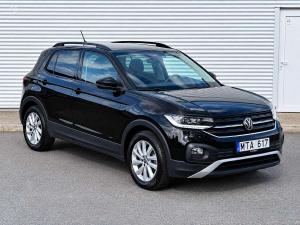 Черный Фольксваген T-Cross 2023 в Вильнюс, объемом двигателя 1.00 л и пробегом 73 тыс. км за 17900 €, фото 3 на AUTOMOTO.COM.LV