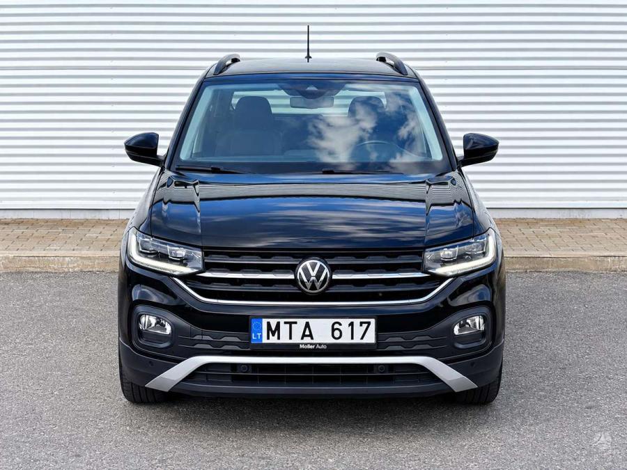 Черный Фольксваген T-Cross 2023 в Вильнюс, объемом двигателя 1.00 л и пробегом 73 тыс. км за 17900 €, фото 6 на AUTOMOTO.COM.LV