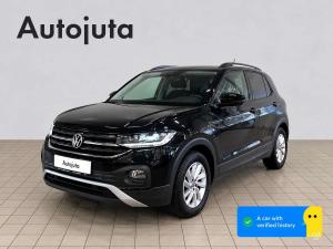 Черный Фольксваген T-Cross 2023 в Каунас, объемом двигателя 1.00 л и пробегом 64 тыс. км за 16900 €, фото 3 на AUTOMOTO.COM.LV