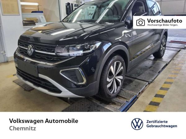 Melns Volkswagen T-Cross 2024 Kauņa, ar dzinēja tilpumu 1.00 L un nobraukumu 11 tūkst. km par 25522 €, foto 1 vietnē AUTOMOTO.COM.LV