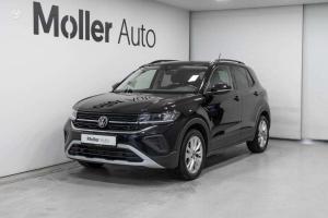Melns Volkswagen T-Cross 2024 Viļņa, ar dzinēja tilpumu 1.00 L un nobraukumu 50 tūkst. km par 18900 €, foto  vietnē AUTOMOTO.COM.LV