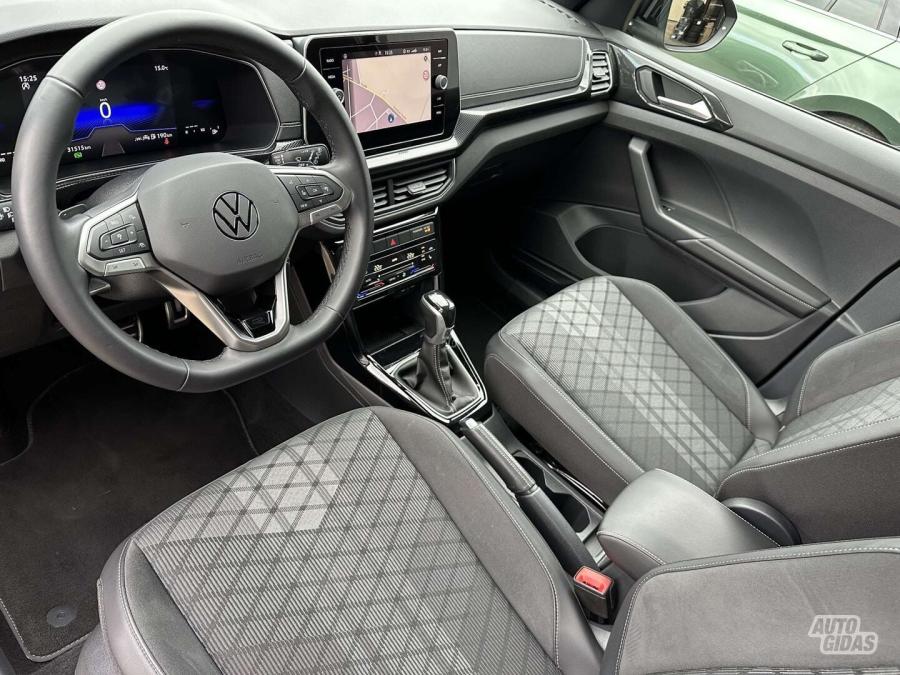 Melns Volkswagen T-Cross 2024 Kauņa, ar dzinēja tilpumu 1.50 L un nobraukumu 31 tūkst. km par 28012 €, foto 7 vietnē AUTOMOTO.COM.LV