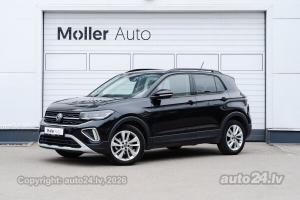 Melns Volkswagen T-Cross 2024 Rīga, ar dzinēja tilpumu 1.00 L un nobraukumu 30 tūkst. km par 23468 €, foto  vietnē AUTOMOTO.COM.LV