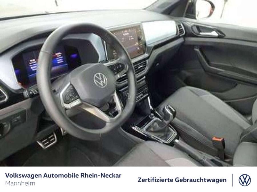 Black Volkswagen T-Cross 2025 in Kaunas, with an engine capacity of 1.00 L and mileage of 24 thousand km for 27973 €, photo 13 on AUTOMOTO.COM.LV