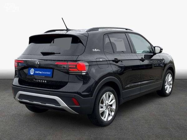 Black Volkswagen T-Cross 2025 in Kaunas, with an engine capacity of 1.00 L and mileage of 13 thousand km for 28285 €, photo 2 on AUTOMOTO.COM.LV