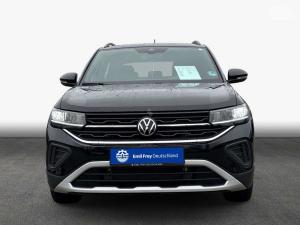 Black Volkswagen T-Cross 2025 in Kaunas, with an engine capacity of 1.00 L and mileage of 13 thousand km for 28285 €, photo 3 on AUTOMOTO.COM.LV