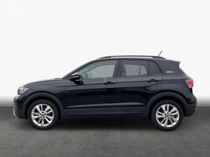 Black Volkswagen T-Cross 2025 in Kaunas, with an engine capacity of 1.00 L and mileage of 13 thousand km for 28285 €, photo 4 on AUTOMOTO.COM.LV