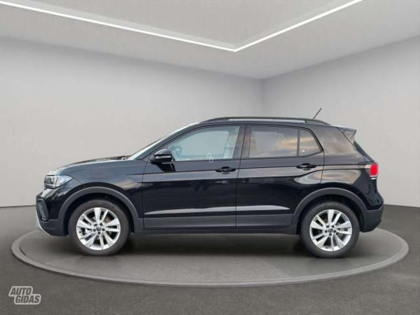Black Volkswagen T-Cross 2025 in Kaunas, with an engine capacity of 1.00 L and mileage of 13 thousand km for 26704 €, photo 5 on AUTOMOTO.COM.LV