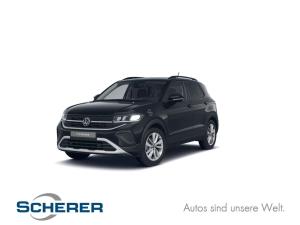 Melns Volkswagen T-Cross 2025 Kauņa, ar dzinēja tilpumu 1.00 L un nobraukumu 16 tūkst. km par 23689 €, foto  vietnē AUTOMOTO.COM.LV