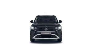 Black Volkswagen T-Cross 2025 in Kaunas, with an engine capacity of 1.00 L and mileage of 16 thousand km for 23689 €, photo 2 on AUTOMOTO.COM.LV