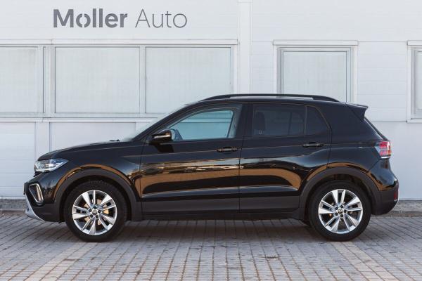 Melns Volkswagen T-Cross 2025 Ventspils, ar dzinēja tilpumu 1.00 L un nobraukumu 34 tūkst. km par 27700 €, foto 2 vietnē AUTOMOTO.COM.LV
