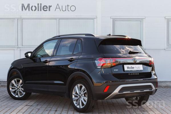 Melns Volkswagen T-Cross 2025 Ventspils, ar dzinēja tilpumu 1.00 L un nobraukumu 34 tūkst. km par 22500 €, foto 3 vietnē AUTOMOTO.COM.LV