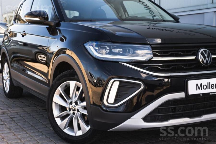 Melns Volkswagen T-Cross 2025 Ventspils, ar dzinēja tilpumu 1.00 L un nobraukumu 34 tūkst. km par 22500 €, foto 12 vietnē AUTOMOTO.COM.LV