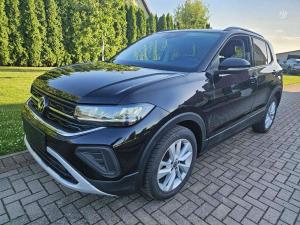 Melns Volkswagen T-Cross 2025 Kauņa, ar dzinēja tilpumu 1.00 L un nobraukumu 11 tūkst. km par 18900 €, foto 1 vietnē AUTOMOTO.COM.LV