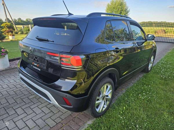 Черный Фольксваген T-Cross 2025 в Каунас, объемом двигателя 1.00 л и пробегом 11 тыс. км за 18900 €, фото 5 на AUTOMOTO.COM.LV