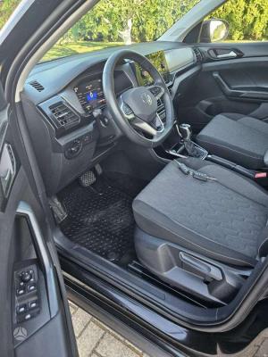 Melns Volkswagen T-Cross 2025 Kauņa, ar dzinēja tilpumu 1.00 L un nobraukumu 11 tūkst. km par 18900 €, foto 8 vietnē AUTOMOTO.COM.LV