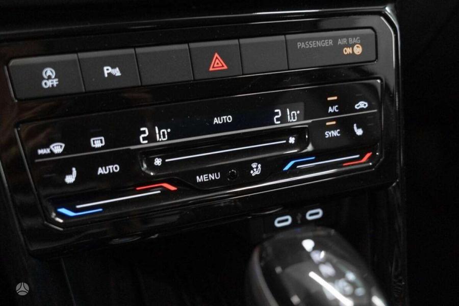 Черный Фольксваген T-Cross 2025 в Вильнюс, объемом двигателя 1.00 л и пробегом 26 тыс. км за 22400 €, фото 16 на AUTOMOTO.COM.LV