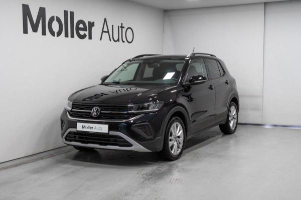 Melns Volkswagen T-Cross 2025 Viļņa, ar dzinēja tilpumu 1.00 L un nobraukumu 27 tūkst. km par 21950 €, foto 1 vietnē AUTOMOTO.COM.LV