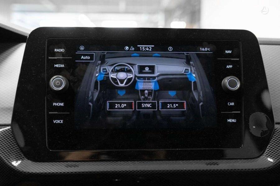Черный Фольксваген T-Cross 2025 в Вильнюс, объемом двигателя 1.00 л и пробегом 27 тыс. км за 21950 €, фото 14 на AUTOMOTO.COM.LV