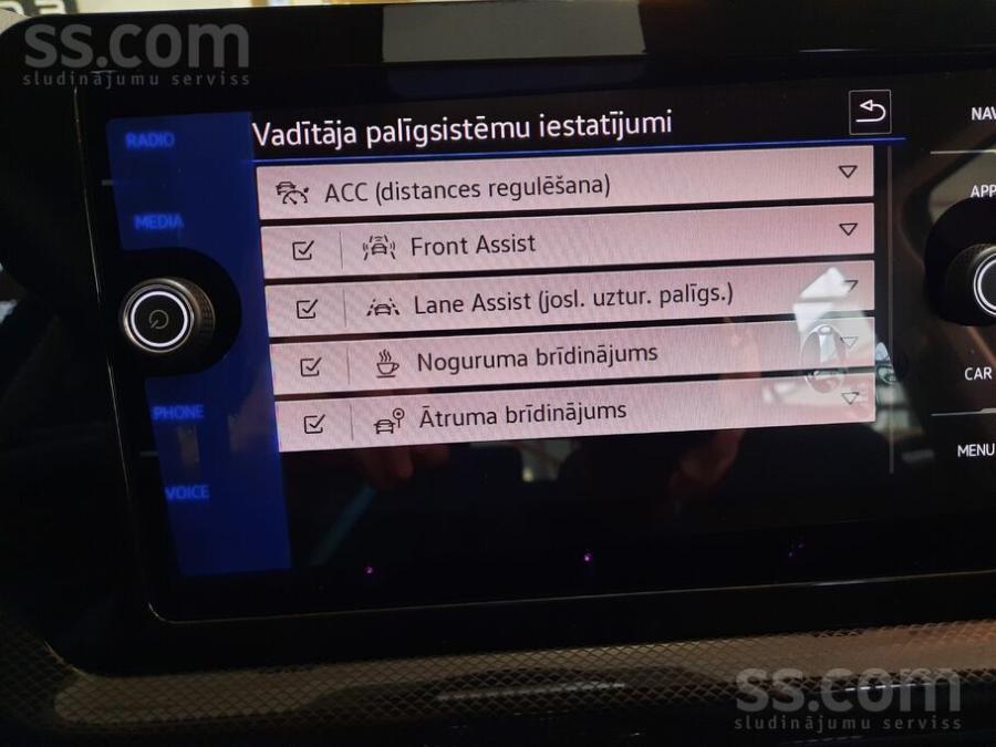 Черный Фольксваген T-Cross 2026 в Даугавпилс, объемом двигателя 1.00 л и пробегом 0 тыс. км за 25256 €, фото 13 на AUTOMOTO.COM.LV
