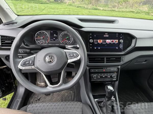 Black Volkswagen T-Cross 2020 in Riga, with an engine capacity of 1.00 L and mileage of 245 thousand km for 12500 €, photo 6 on AUTOMOTO.COM.LV