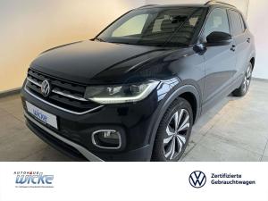 Melns Volkswagen T-Cross 2022 Kauņa, ar dzinēja tilpumu 1.00 L un nobraukumu 39 tūkst. km par 23935 €, foto  vietnē AUTOMOTO.COM.LV