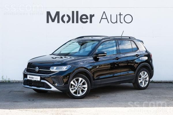 Черный Фольксваген T-Cross 2025 в Рига, объемом двигателя 1.00 л и пробегом 30 тыс. км за 22900 €, фото 1 на AUTOMOTO.COM.LV