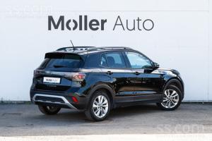 Black Volkswagen T-Cross 2025 in Riga, with an engine capacity of 1.00 L and mileage of 30 thousand km for 22900 €, photo 5 on AUTOMOTO.COM.LV