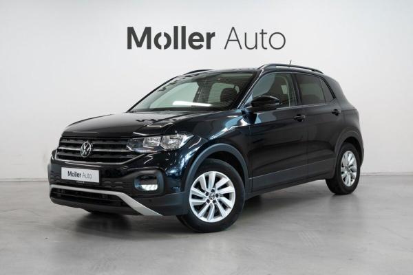 Black Volkswagen T-Cross 2022 in Vilnius, with an engine capacity of 1.00 L and mileage of 49 thousand km for 18250 €, photo 1 on AUTOMOTO.COM.LV