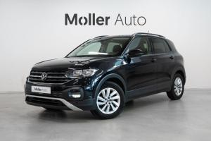 Черный Фольксваген T-Cross 2022 в Вильнюс, объемом двигателя 1.00 л и пробегом 49 тыс. км за 18250 €, фото  на AUTOMOTO.COM.LV
