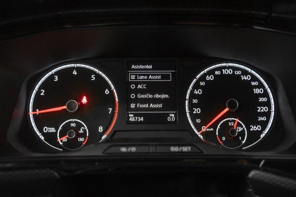 Black Volkswagen T-Cross 2022 in Vilnius, with an engine capacity of 1.00 L and mileage of 49 thousand km for 18250 €, photo 10 on AUTOMOTO.COM.LV