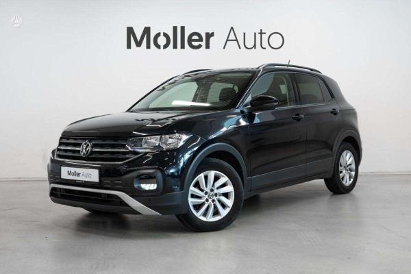 Melns Volkswagen T-Cross 2022 Viļņa, ar dzinēja tilpumu 1.00 L un nobraukumu 49 tūkst. km par 18250 €, foto 1 vietnē AUTOMOTO.COM.LV